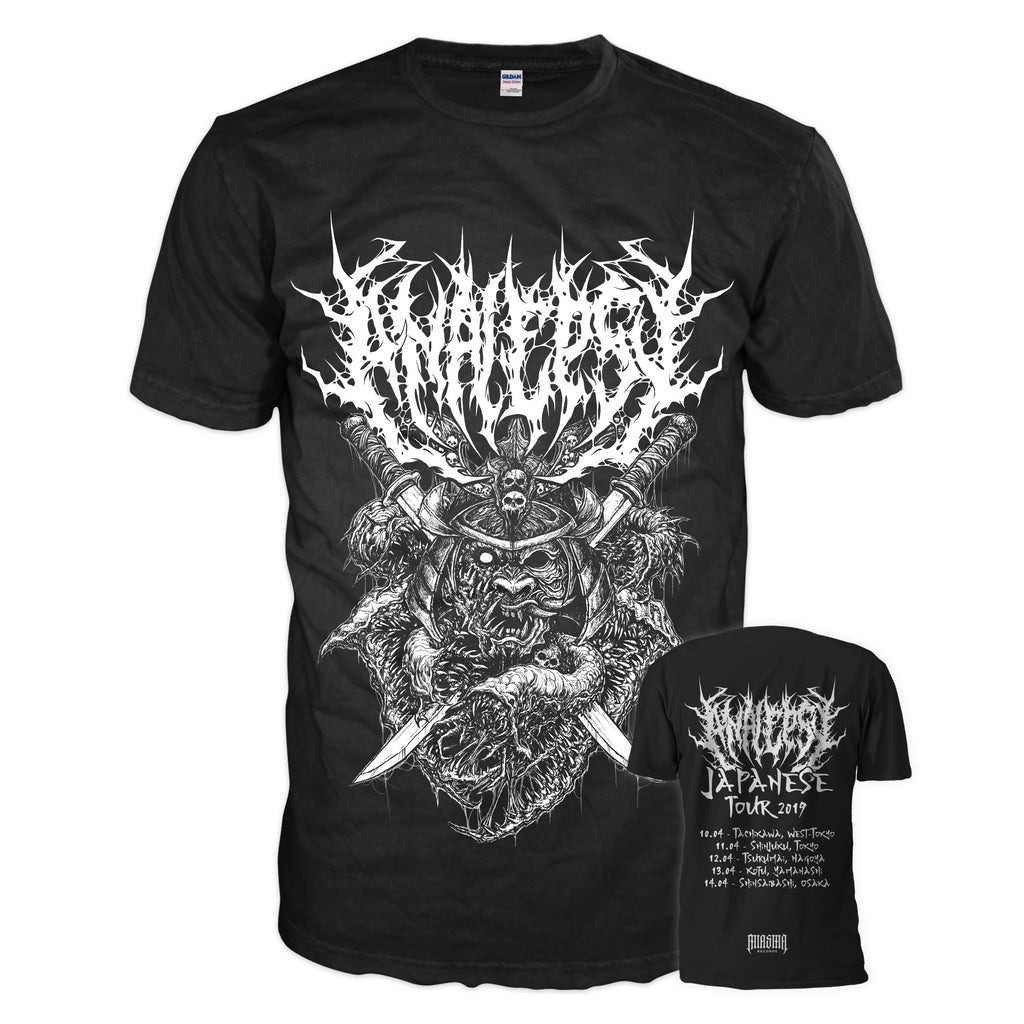 Analepsy - Japanese Tour 2019 (T-Shirt) – Miasma Records
