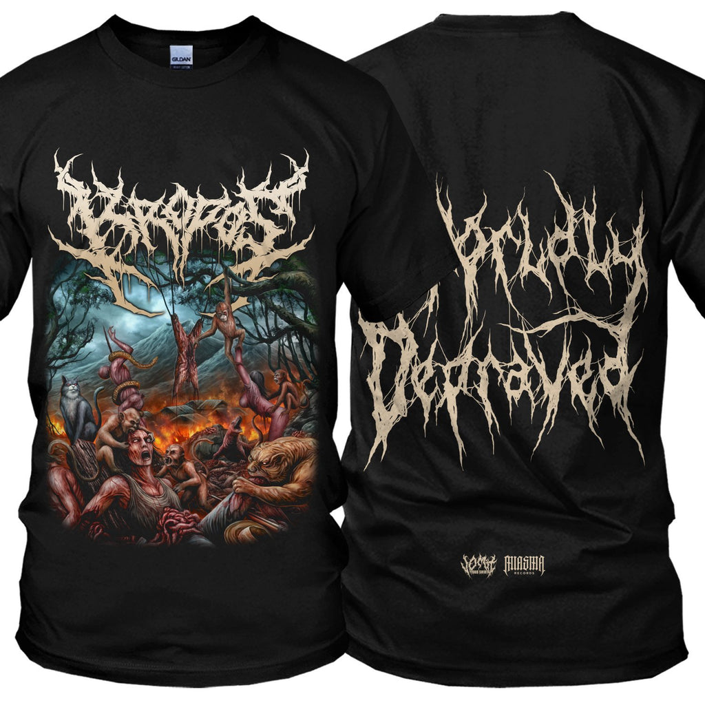Kropos - Worldly Depraved (T-Shirt) – Miasma Records